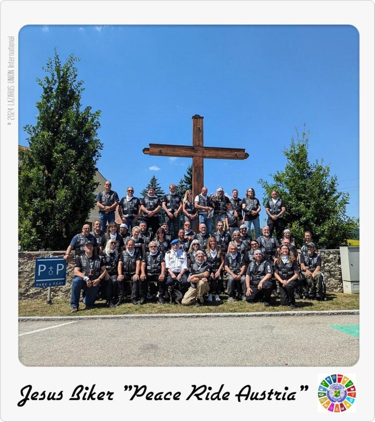 JESUS BIKER “PEACE RIDE AUSTRIA” – LAZARUS UNION International